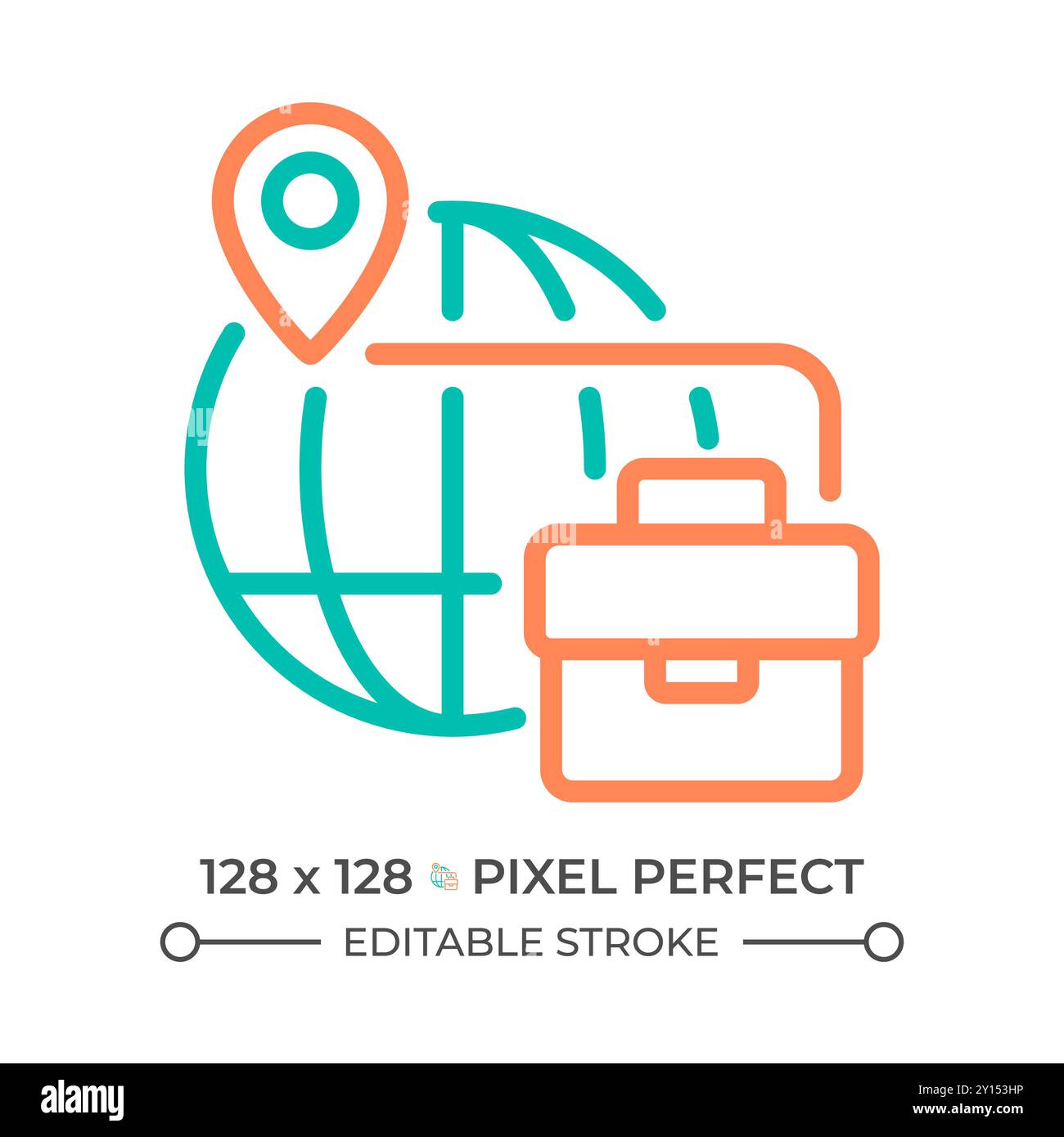 Business trip work travel Stock Vector Images - Alamy