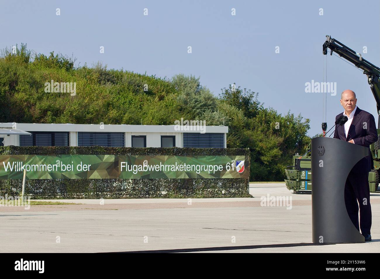 KIEL, GERMANY, SEPTEMBER 4, 2024: Olaf Scholz and Boris Pistorius ...