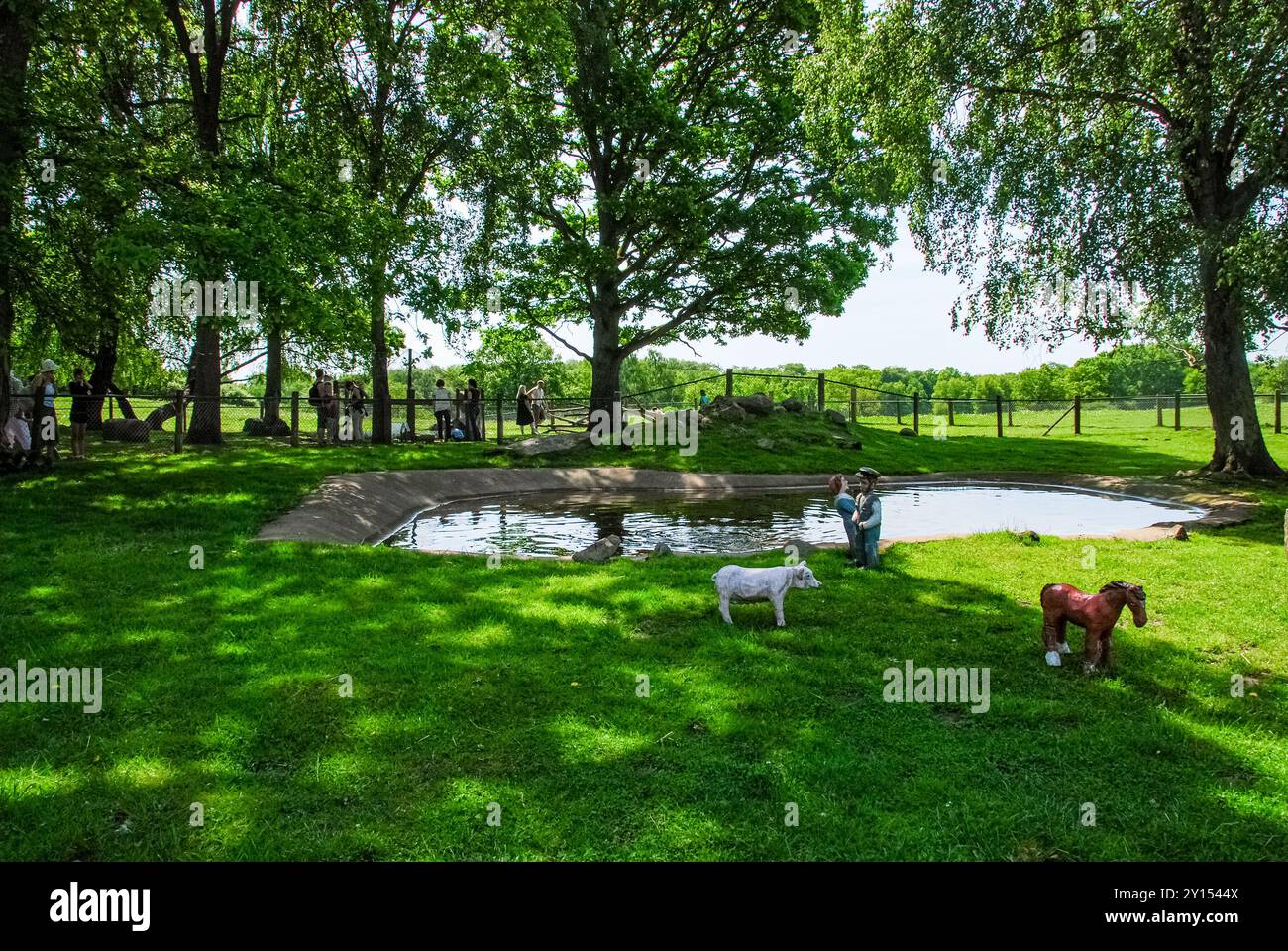 Swedish zoo park in Hoor, Scania Stock Photo - Alamy