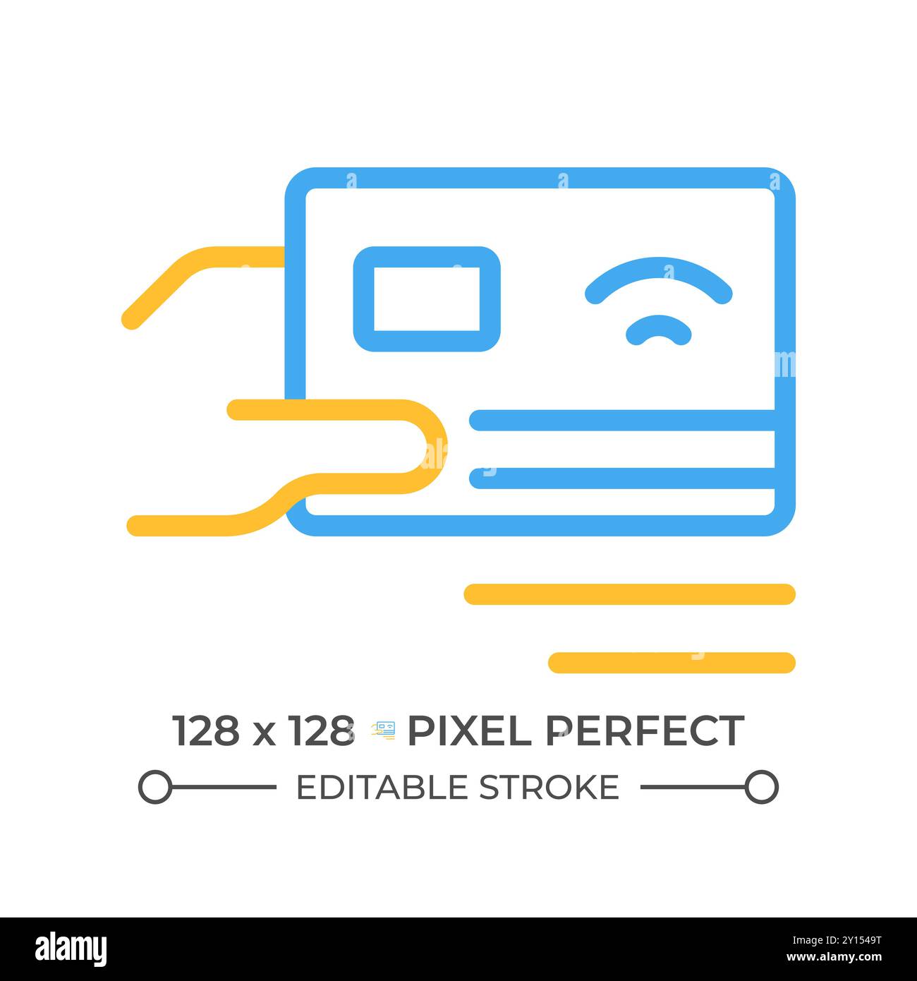 Two tone business card Stock Vector Images - Alamy