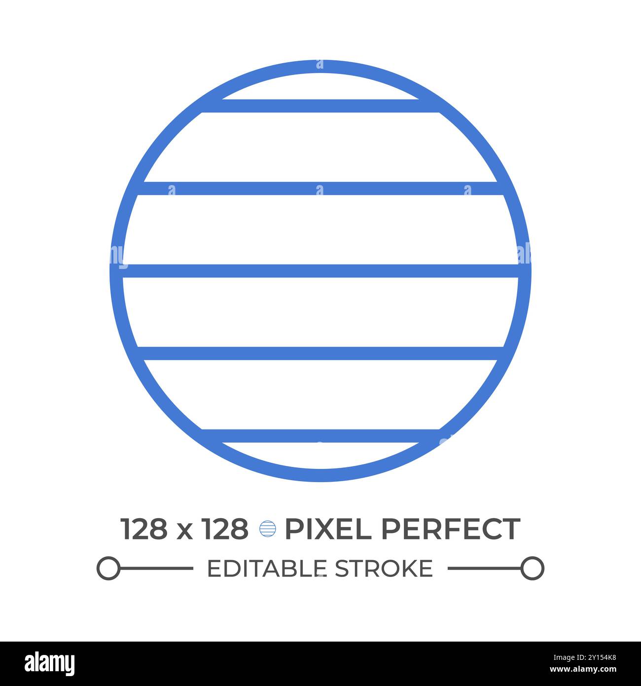 Latitude two color line icon. Spherical coordinate. Geographic globe ...