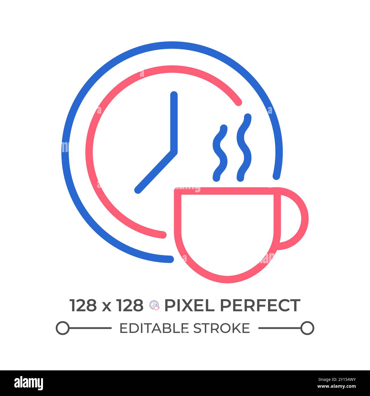 Tea time break work Cut Out Stock Images & Pictures - Alamy