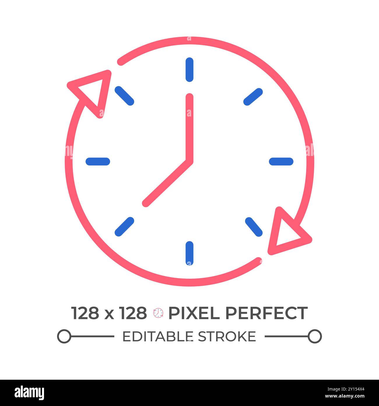 Time period two color line icon Stock Vector Image & Art - Alamy
