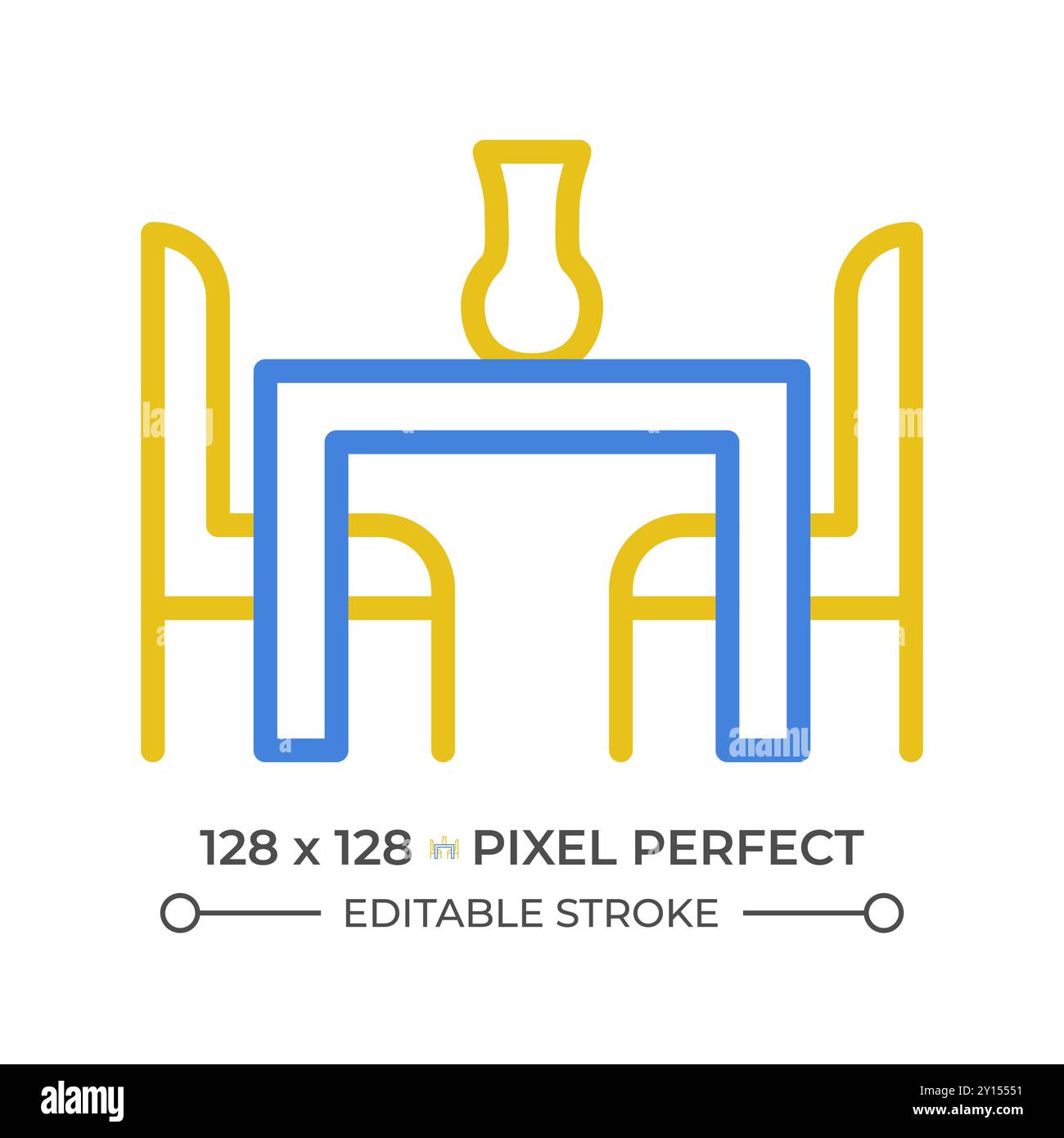 Dining arrangement Stock Vector Images - Alamy