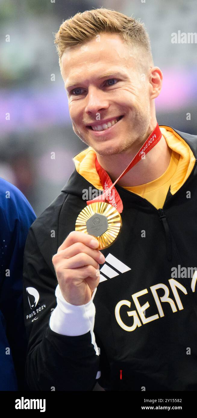 Paris, France. 05th Sep, 2024. Paralympics, Paris 2024, athletics ...