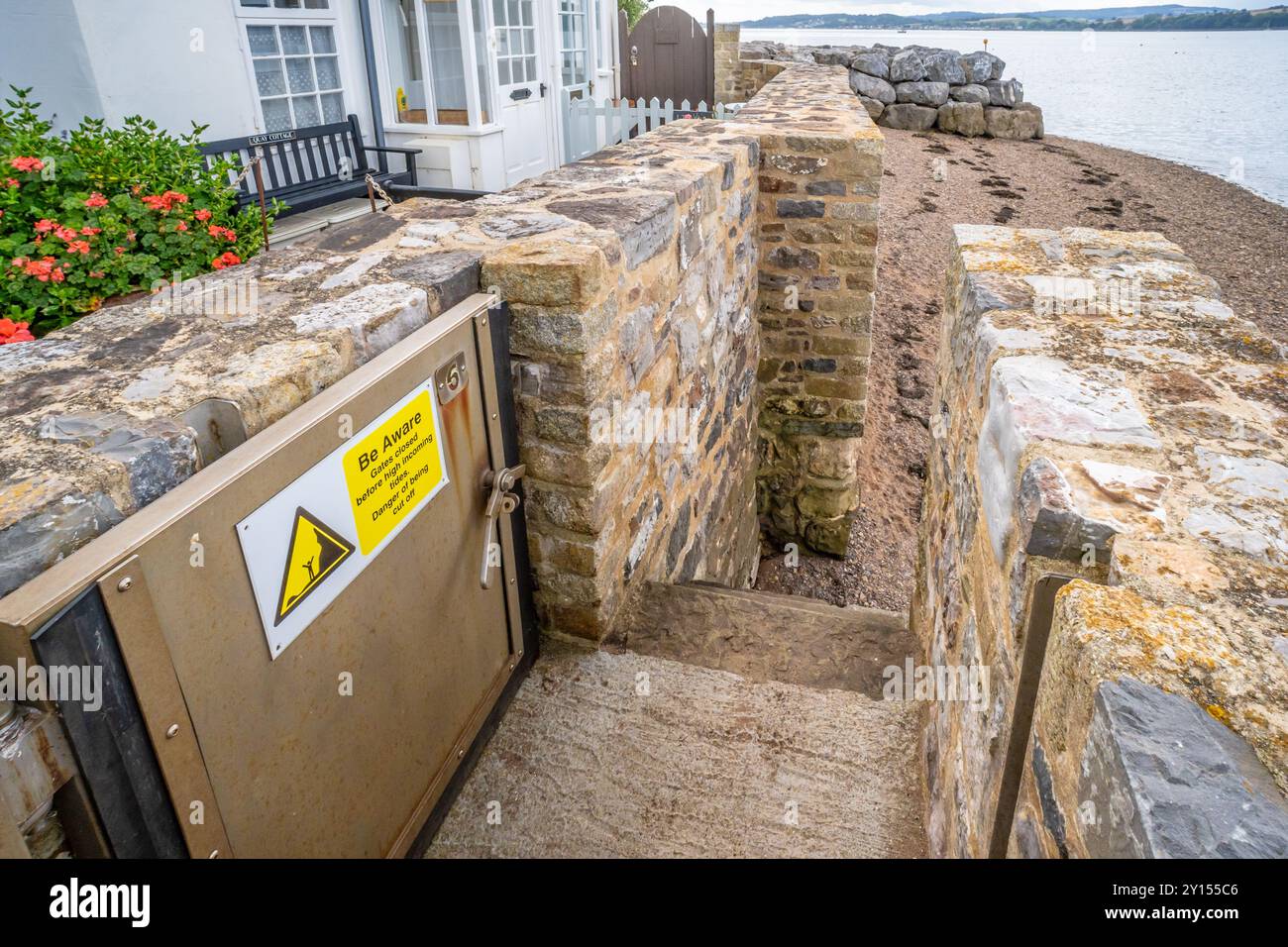 Lympstone, UK. 29th Aug, 2024. Village of Lympstone in Devon Stock ...