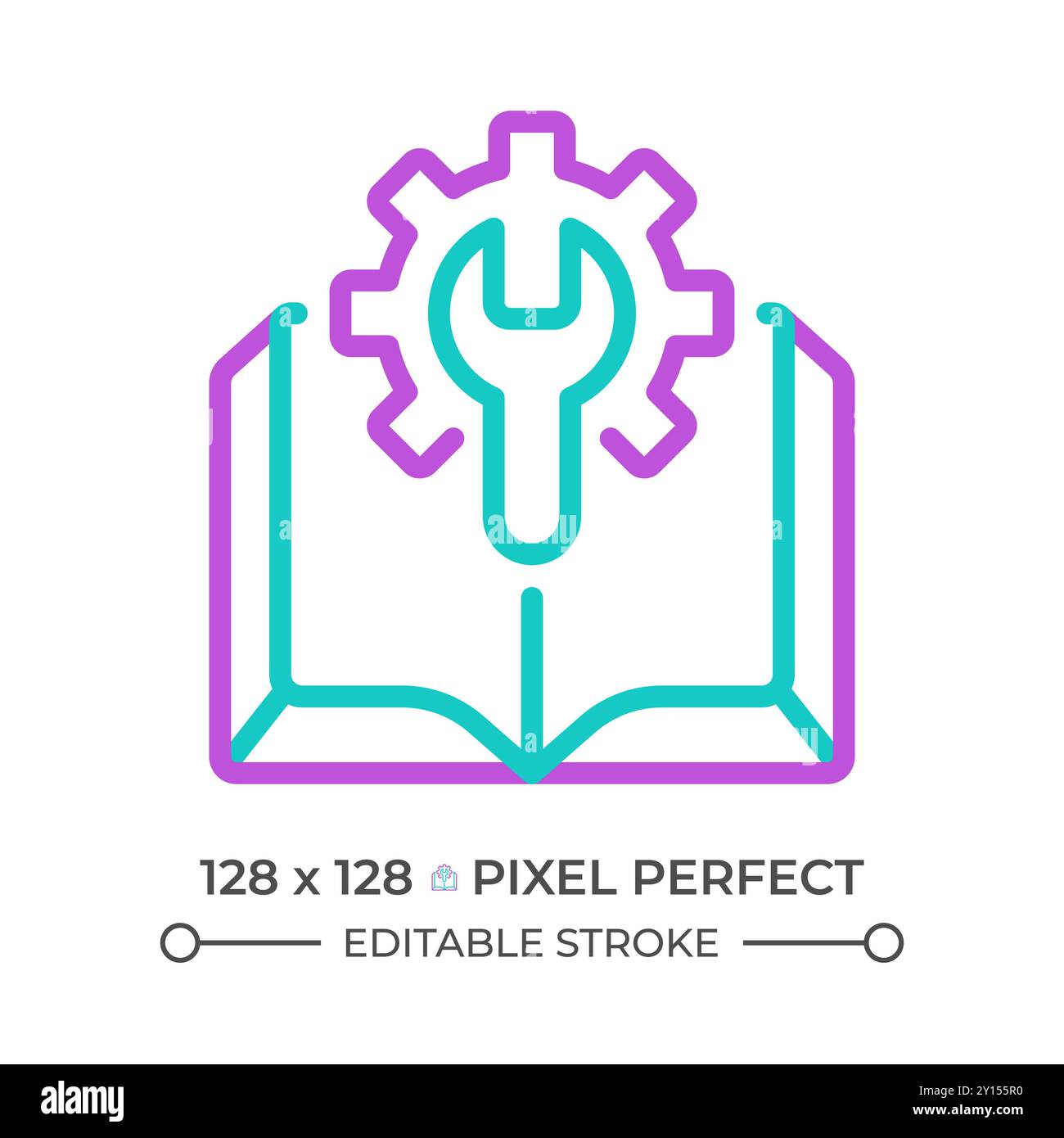 Read manual symbol Cut Out Stock Images & Pictures - Alamy