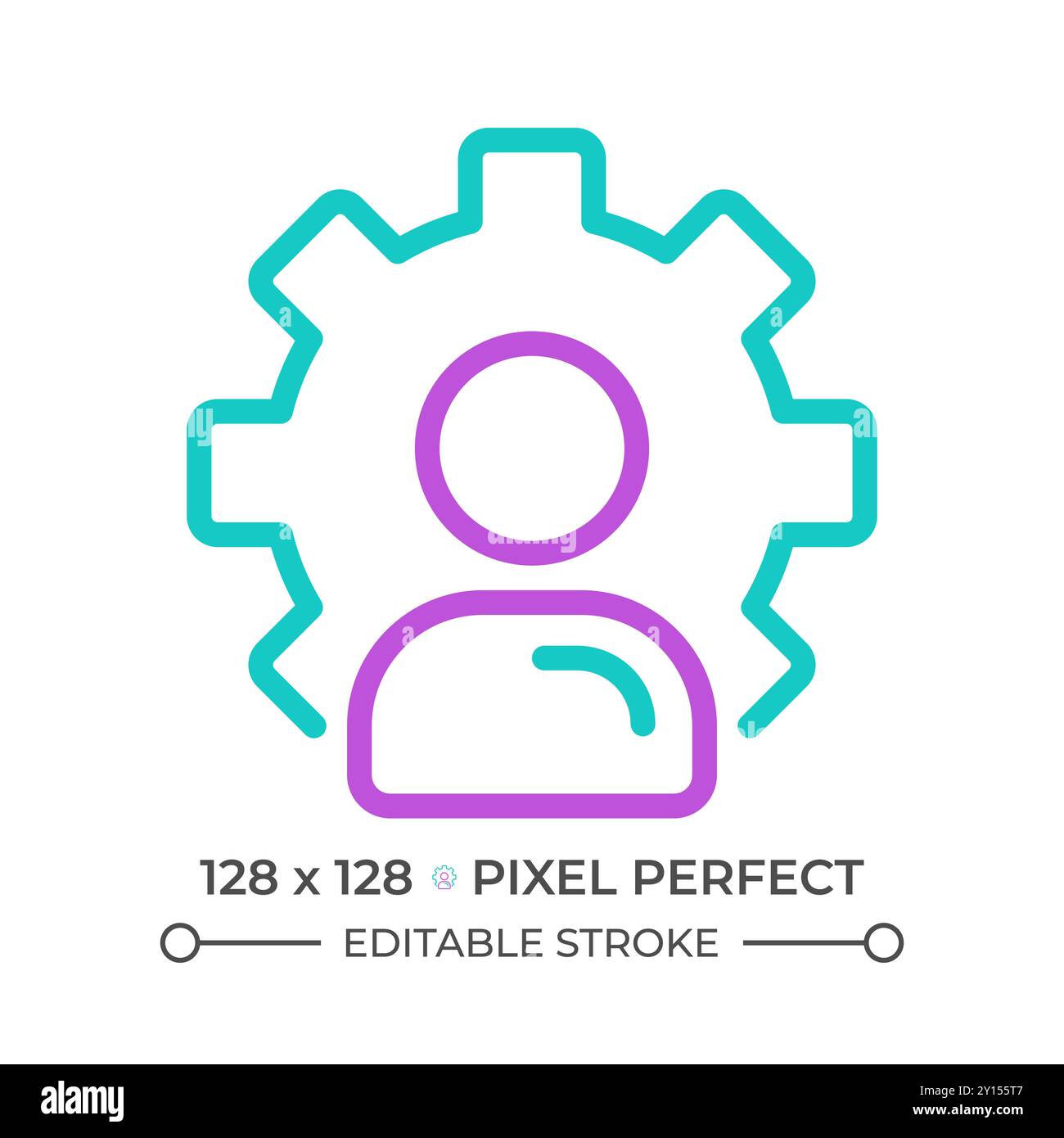 Linear profile user settings hi-res stock photography and images - Alamy