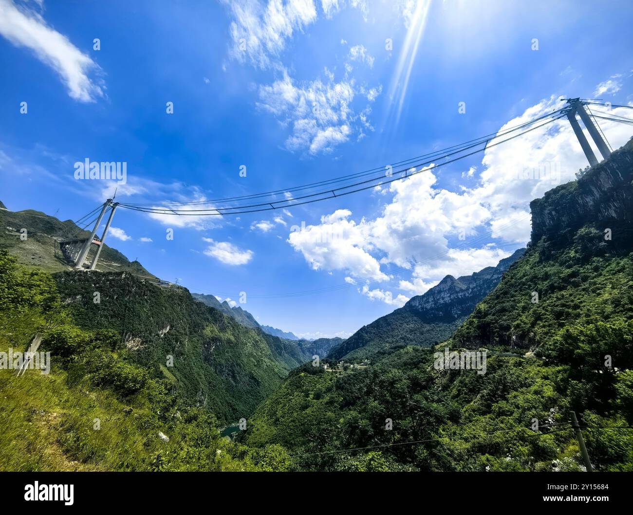 Zhenfeng. 3rd Sep, 2024. This photo taken on Sept. 3, 2024 shows the ...