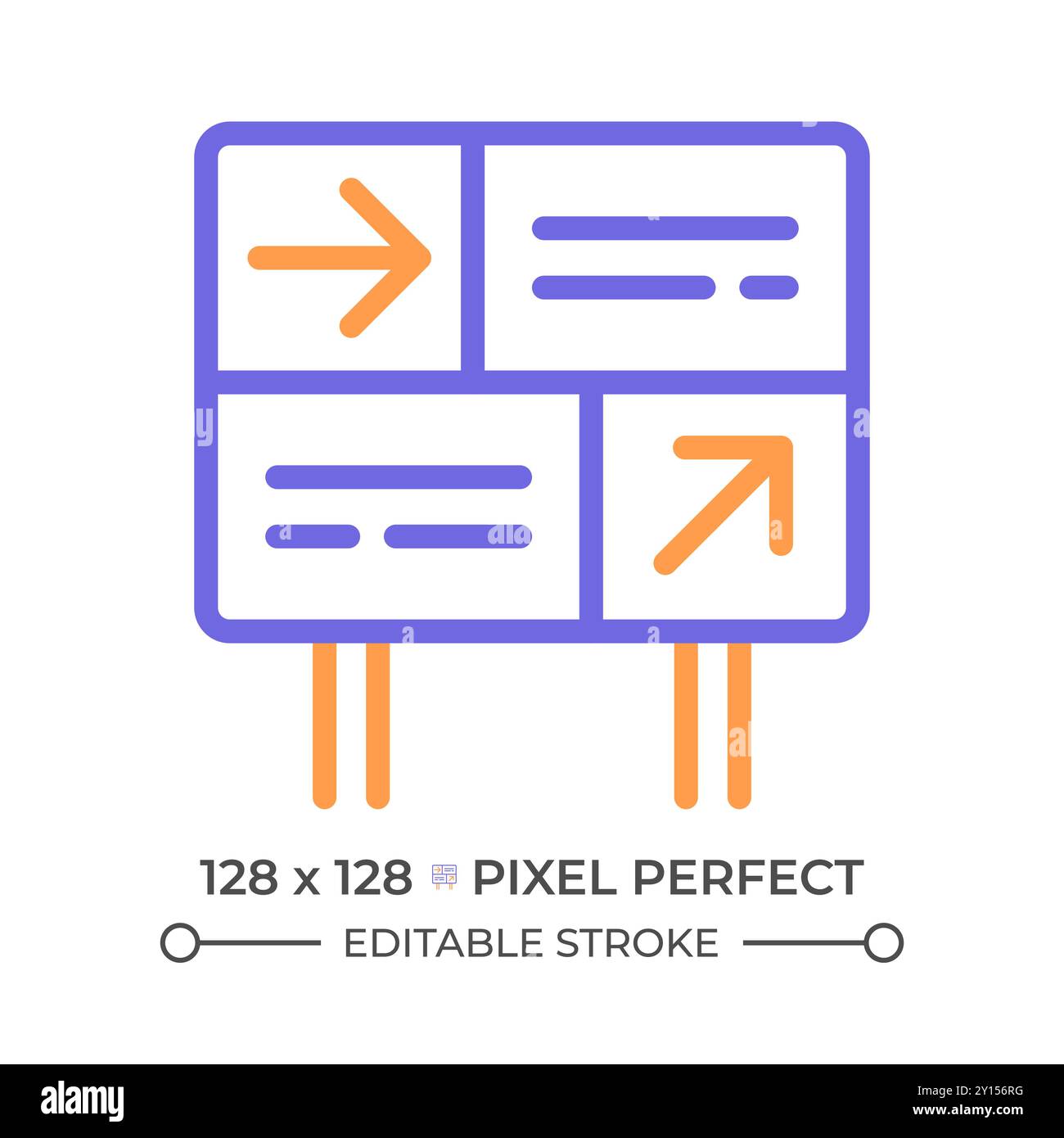 Directional sign train Cut Out Stock Images & Pictures - Alamy