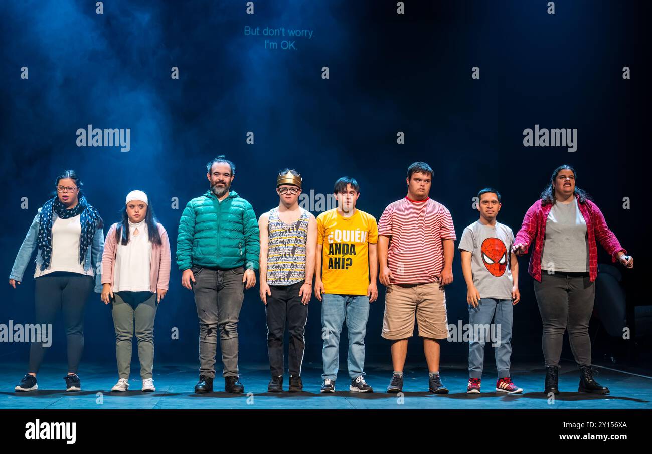 Performance of Hamlet by Down's Syndrome actors by Teatro La Plaza ...