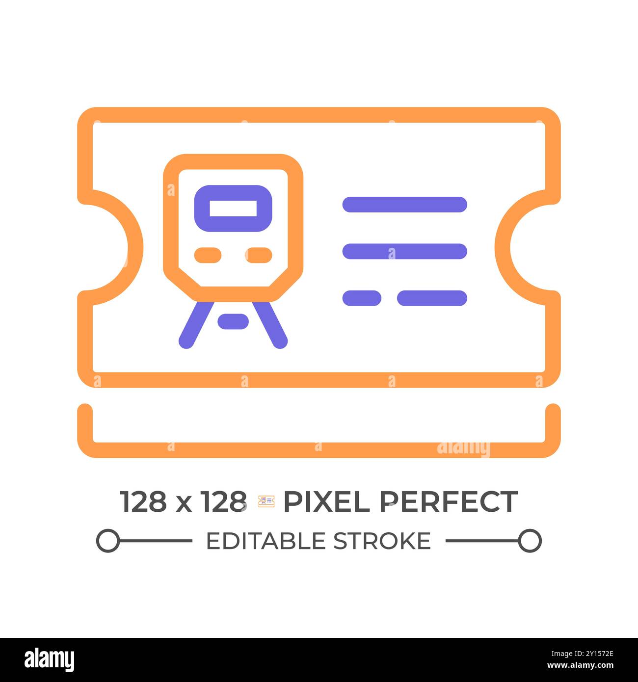 Tickets control train Stock Vector Images - Alamy