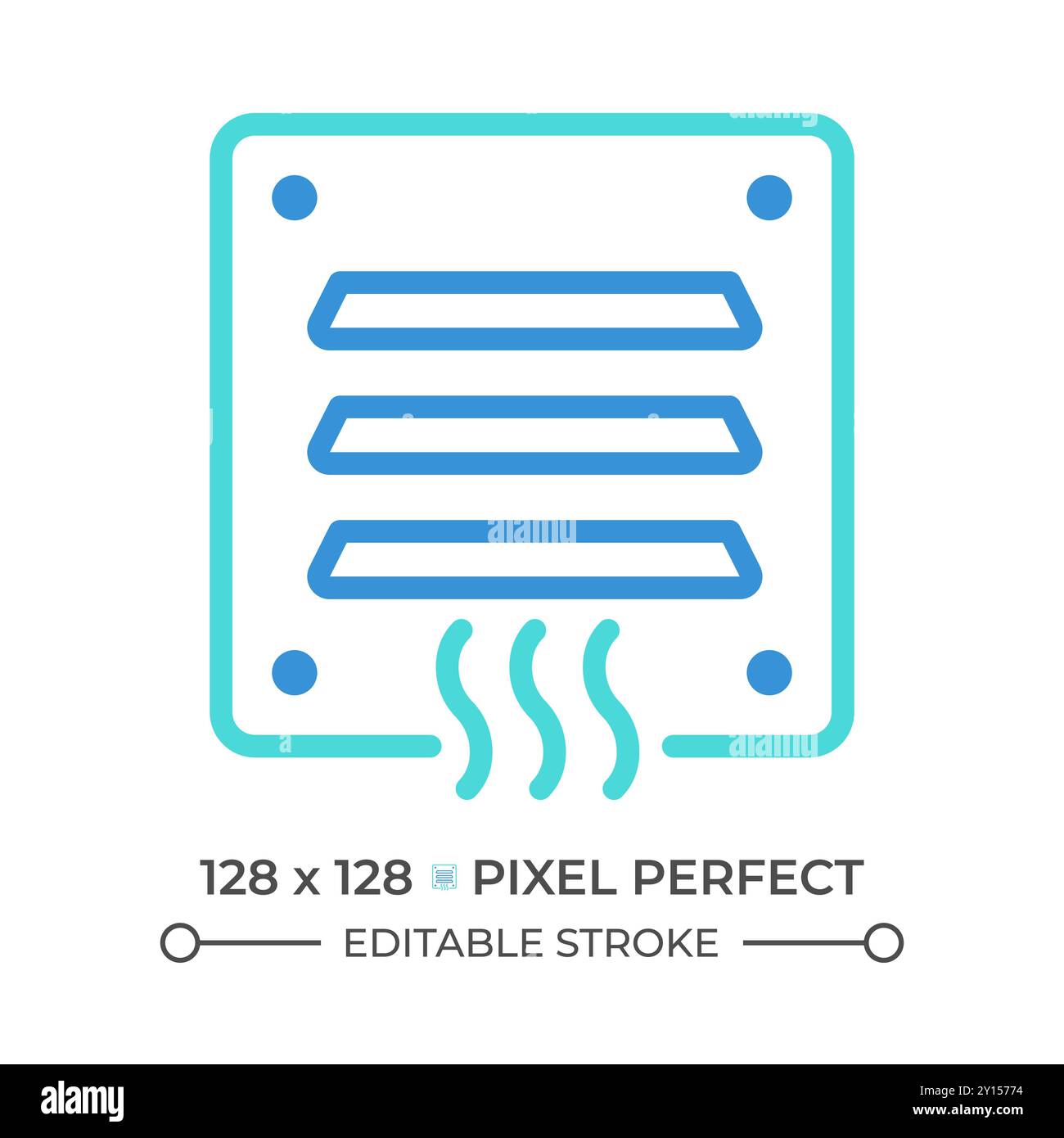 Air vent two color line icon Stock Vector Image & Art - Alamy