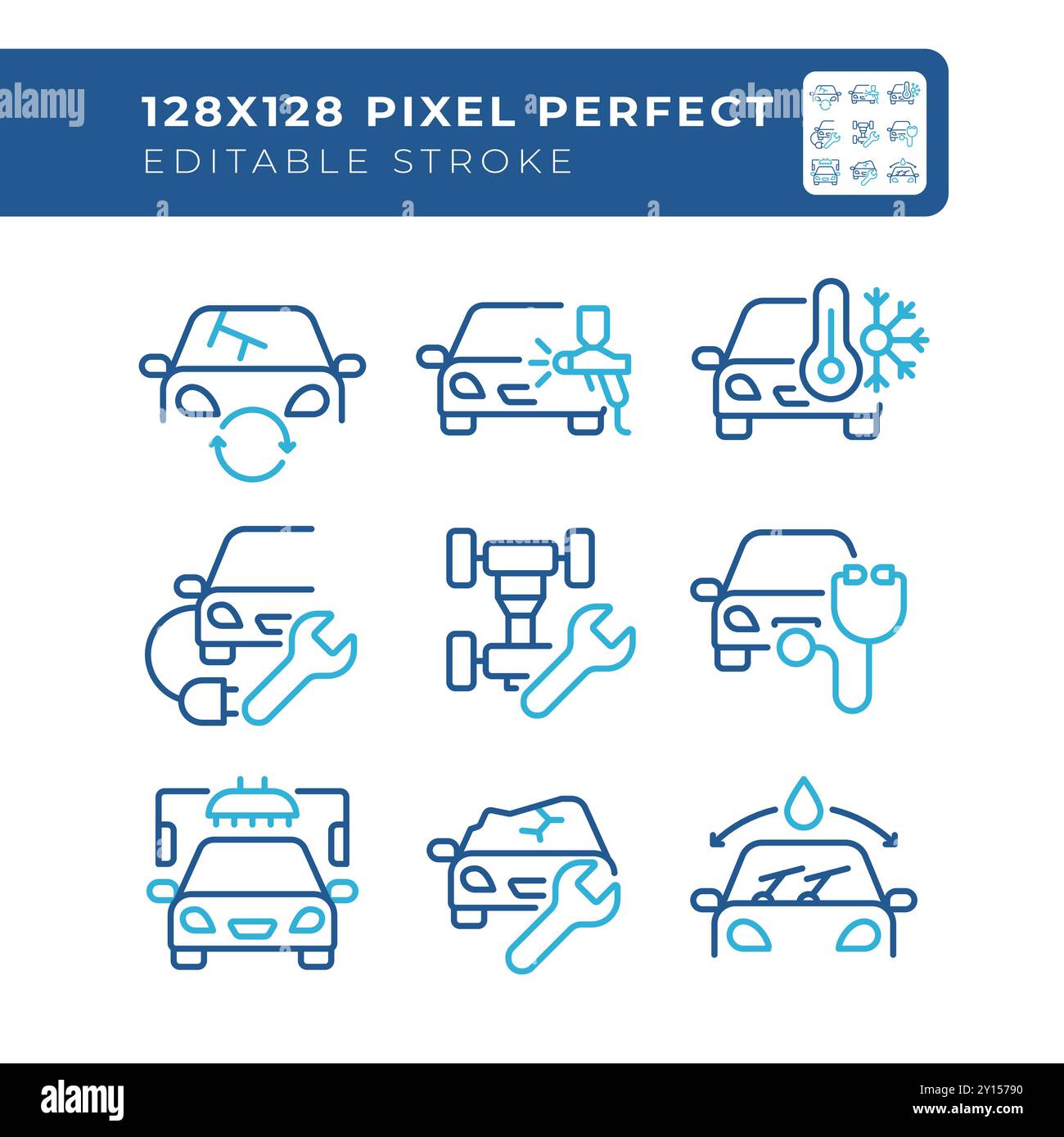 Maintenance repair logo elements design maintenance hi-res stock ...