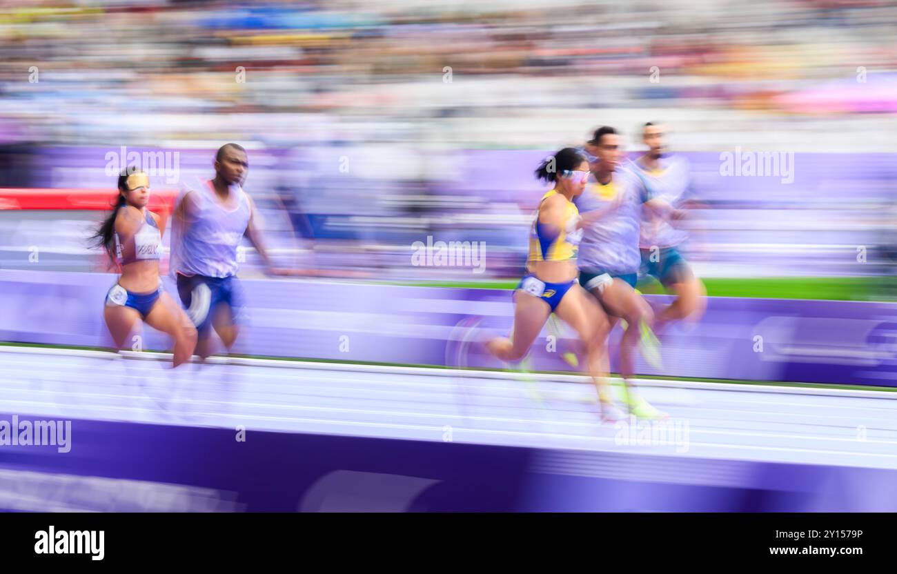 Paris, France. 05th Sep, 2024. Paralympics, Paris 2024, athletics ...