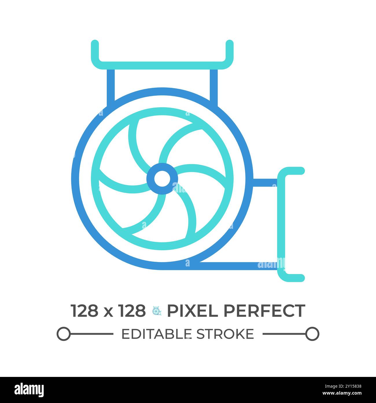 Industrial ventilation two color line icon Stock Vector Image & Art - Alamy