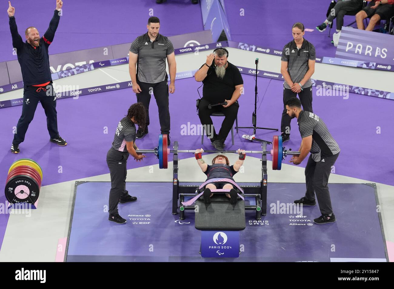 Great Britain's Olivia Broome during the women's up to 50kg final at La ...