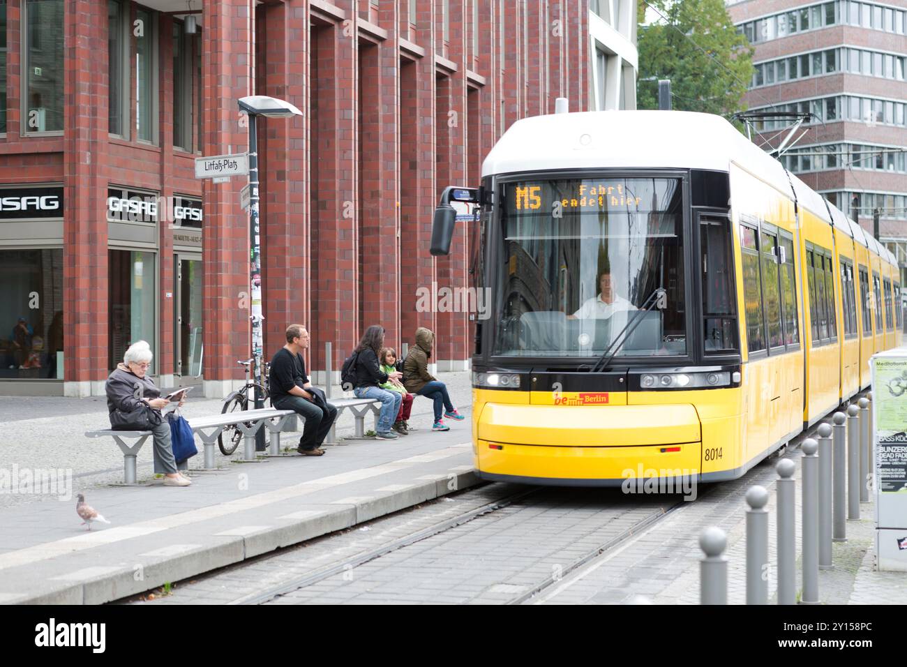 Berlin tram transport hi-res stock photography and images - Alamy