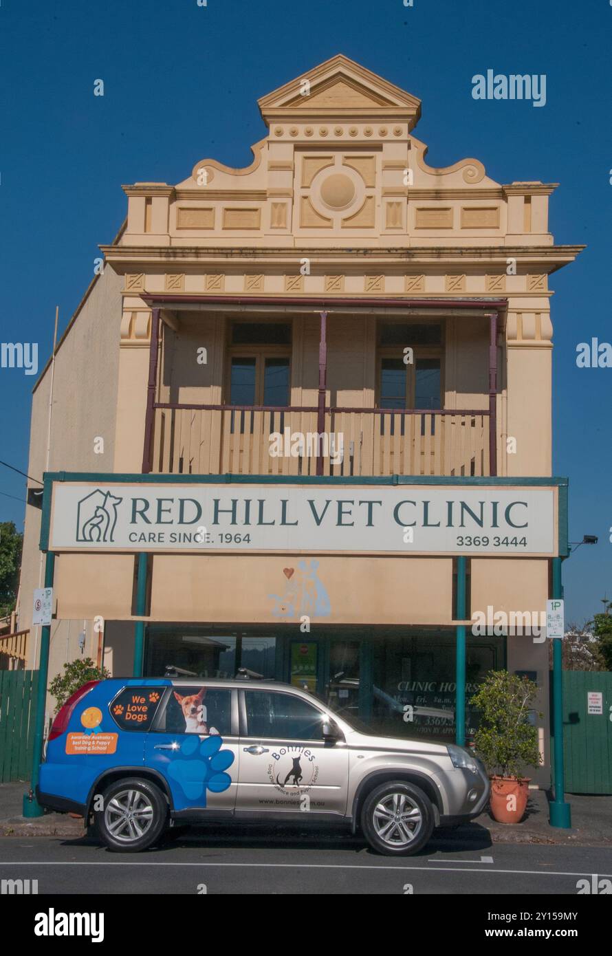 Street scenes in inner-city suburban, Paddington, Brisbane, Queensland ...