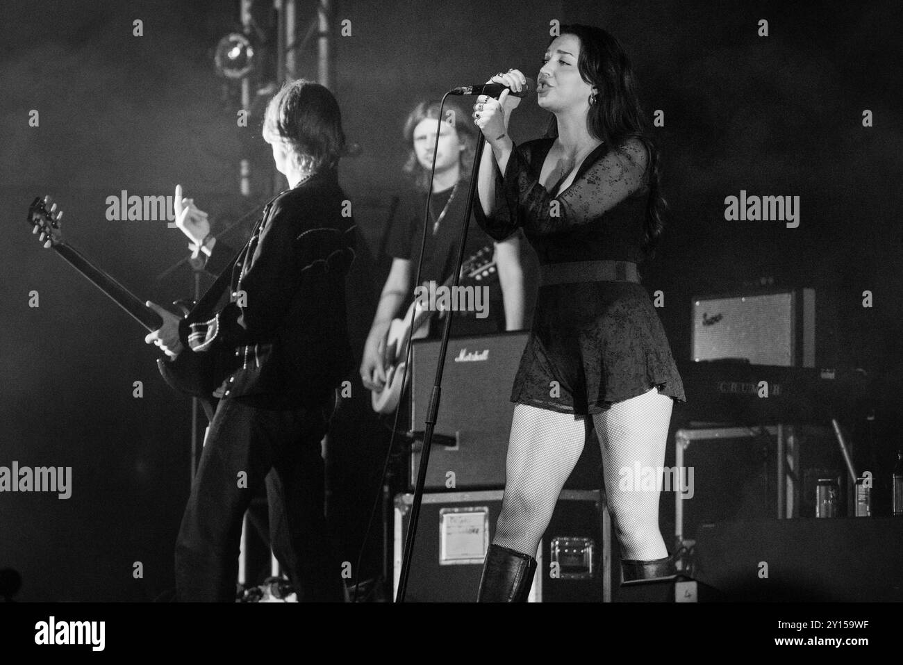 MYSTERINES, CONCERT, 2024: Lia Metcalfe the singer of the Liverpool ...