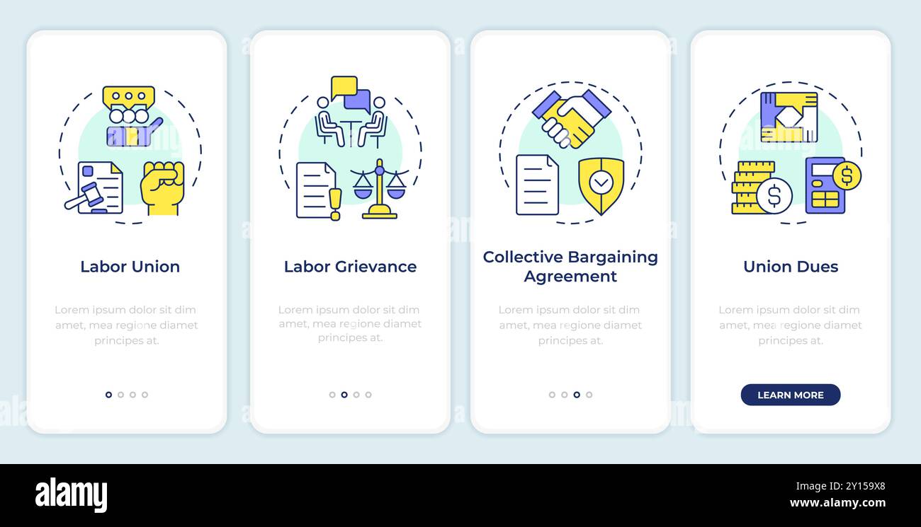 Labor relations Stock Vector Images - Alamy