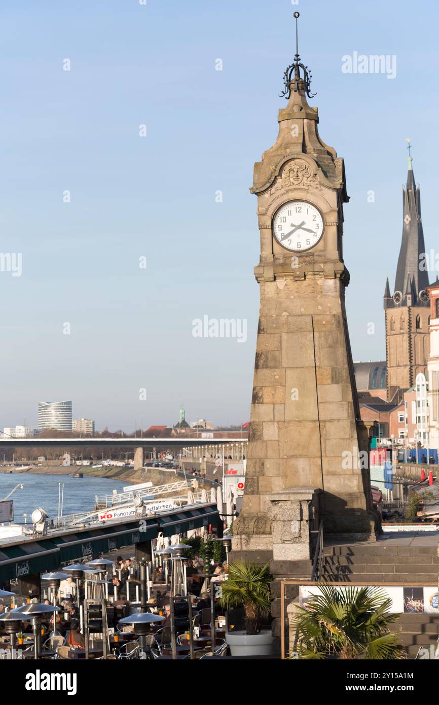 Clock tower dusseldorf hi-res stock photography and images - Alamy