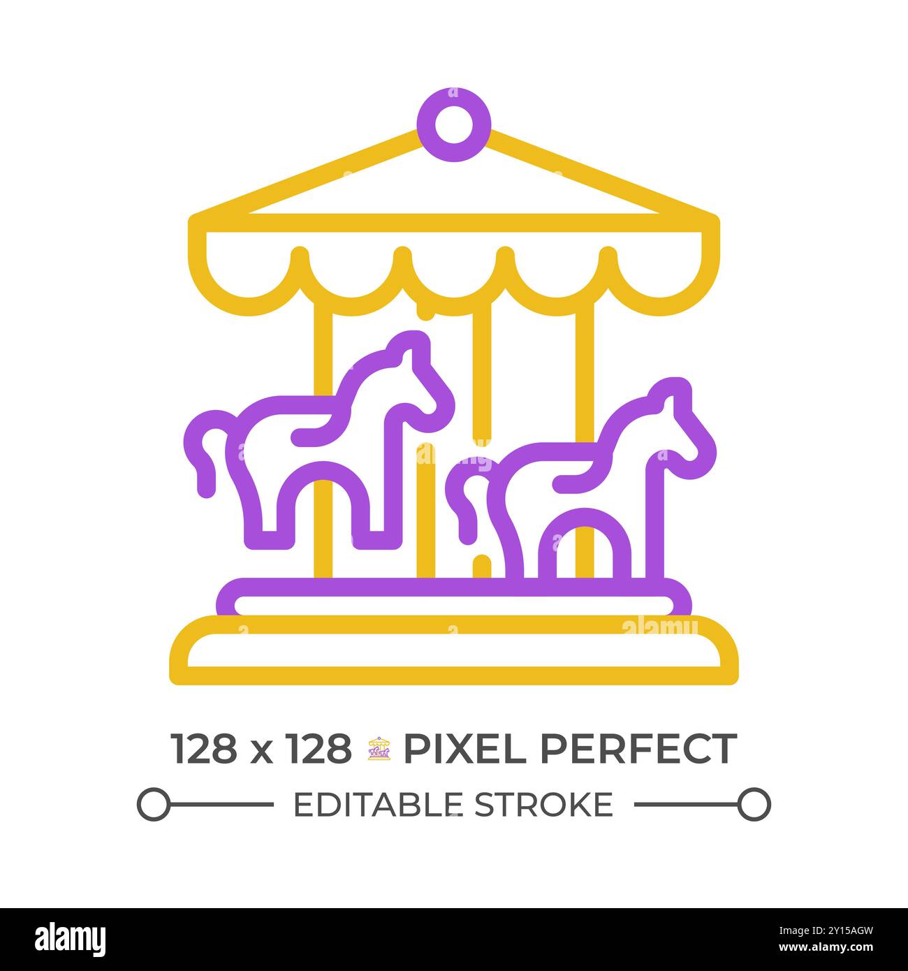 Roundabout pictogram Stock Vector Images - Alamy