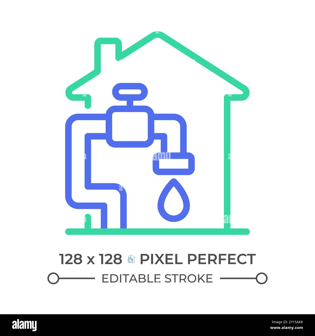 Drinking tap water home Cut Out Stock Images & Pictures - Alamy