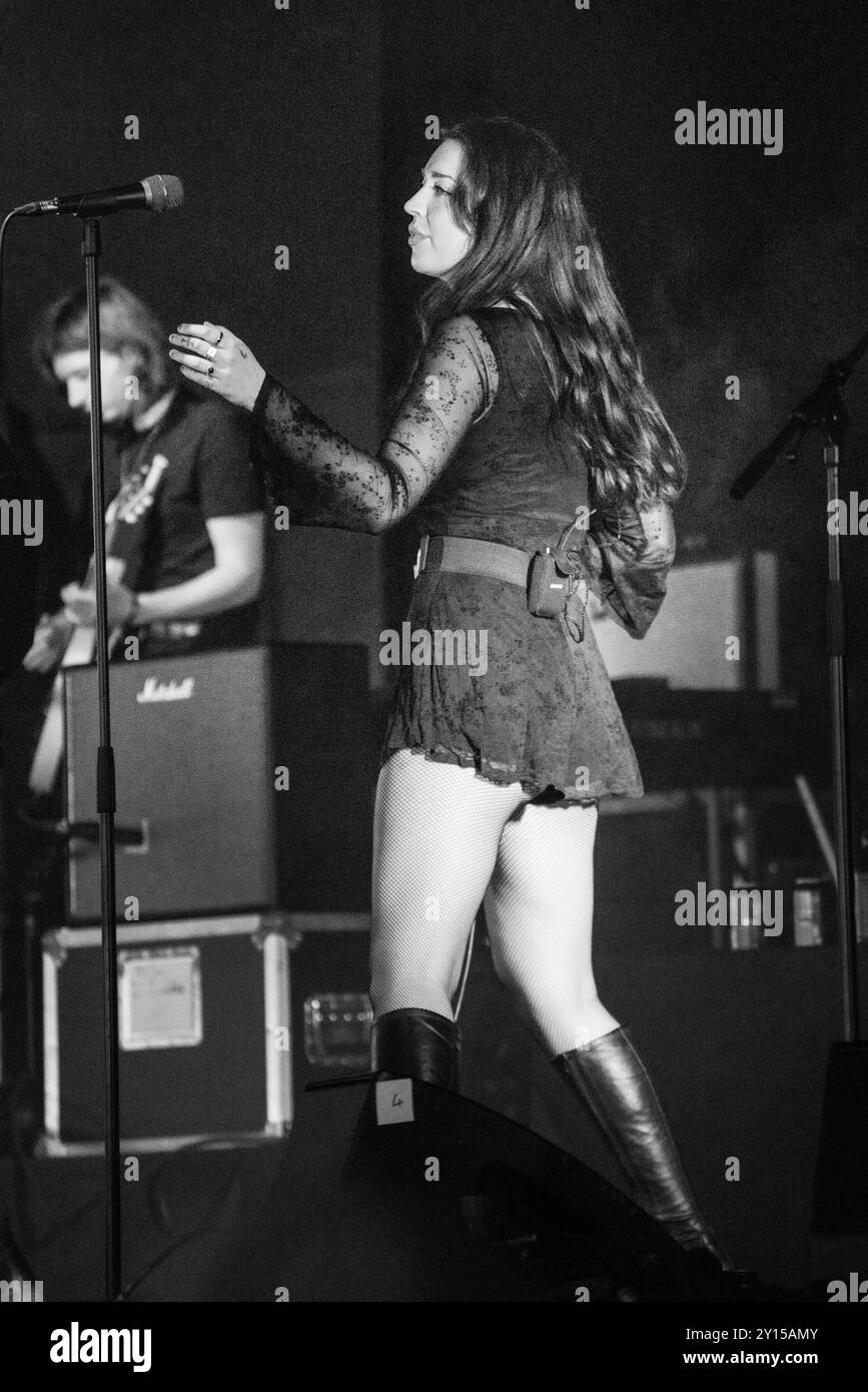 MYSTERINES, CONCERT, 2024: Lia Metcalfe the singer of the Liverpool ...