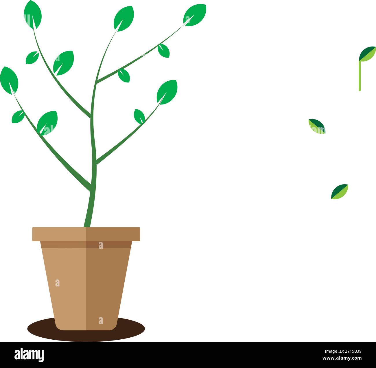 Beautiful Plant Design Stock Vector Image & Art - Alamy
