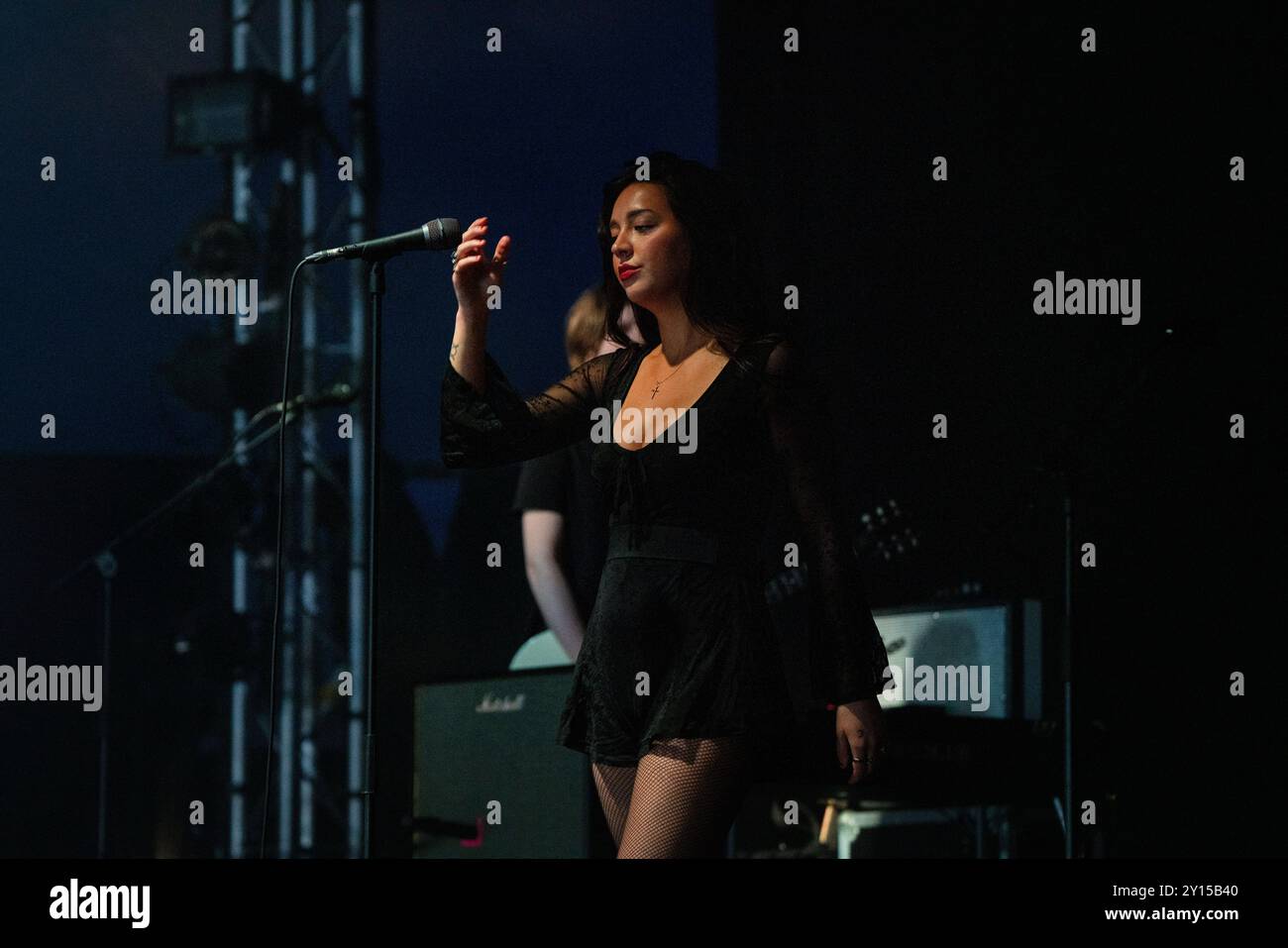 MYSTERINES, CONCERT, 2024: Lia Metcalfe the singer of the Liverpool ...