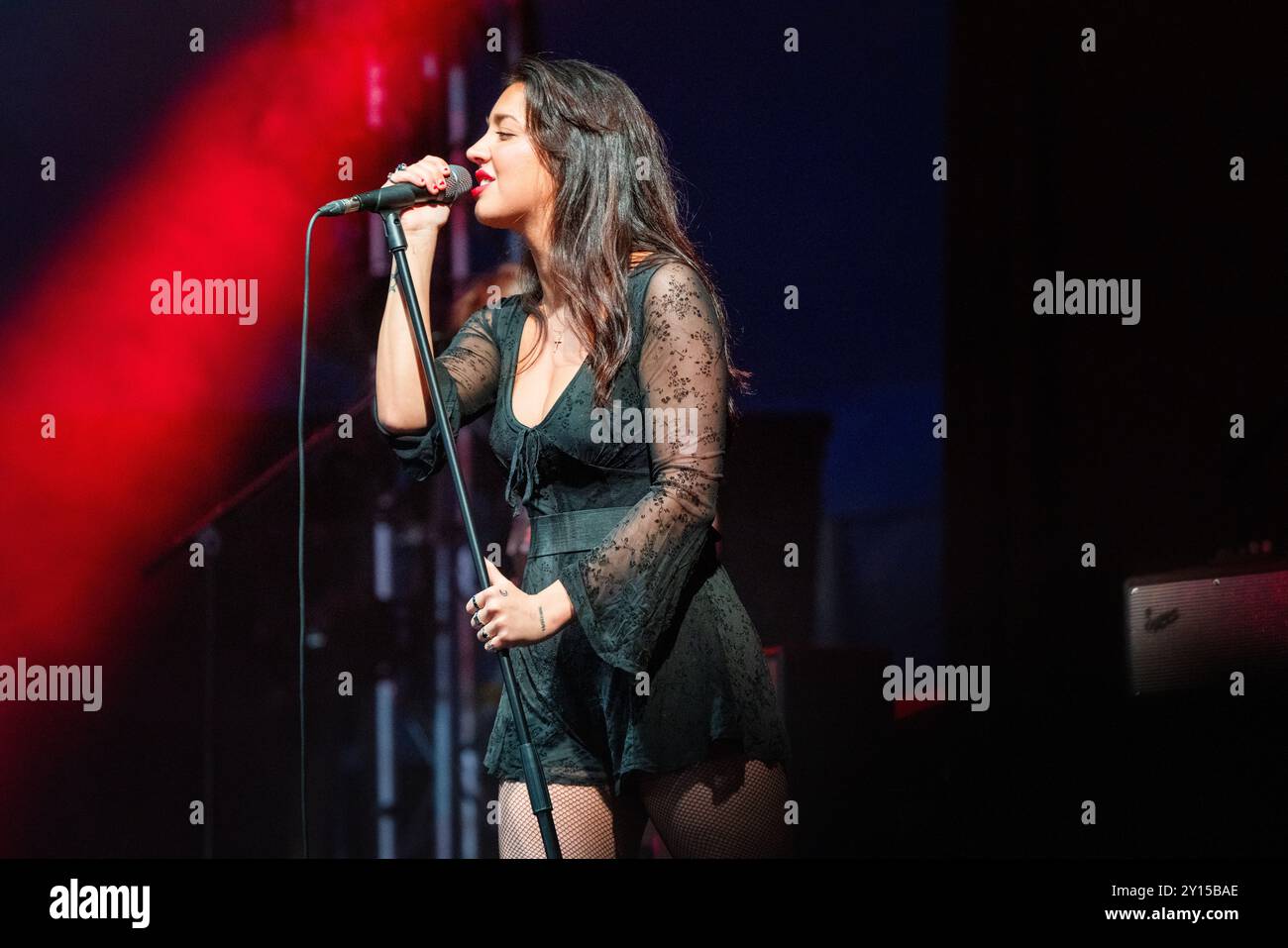 MYSTERINES, CONCERT, 2024: Lia Metcalfe the singer of the Liverpool ...