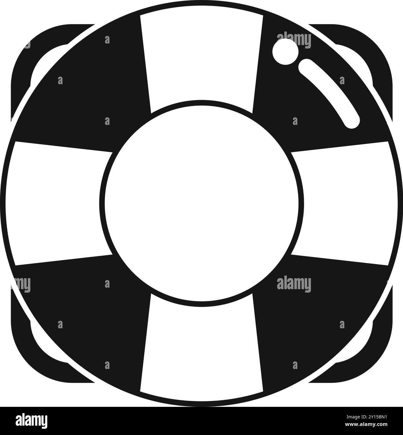 Simple lifebuoy floating symbol hi-res stock photography and images - Alamy
