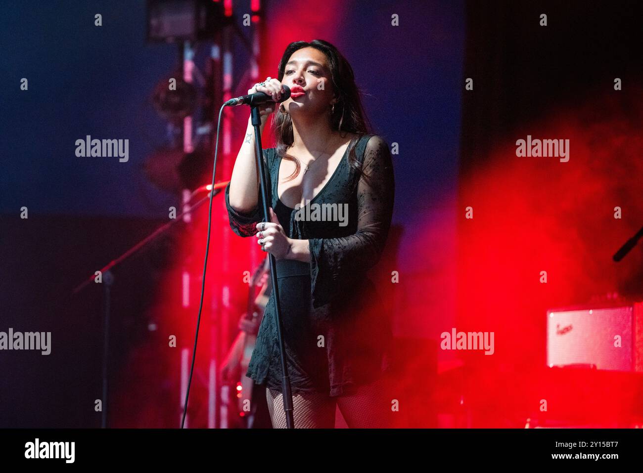 MYSTERINES, CONCERT, 2024: Lia Metcalfe the singer of the Liverpool ...