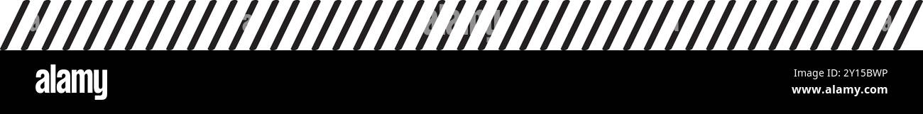 Repeating slash lines pattern. Border with slanted parallel stripes ...