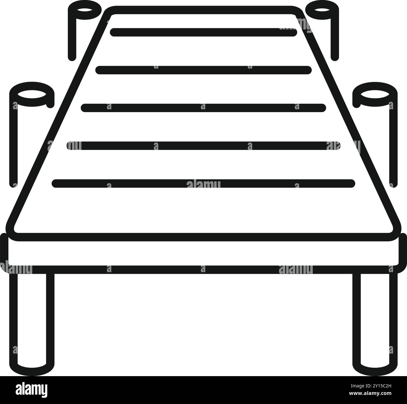 Boardwalk by lake Cut Out Stock Images & Pictures - Alamy