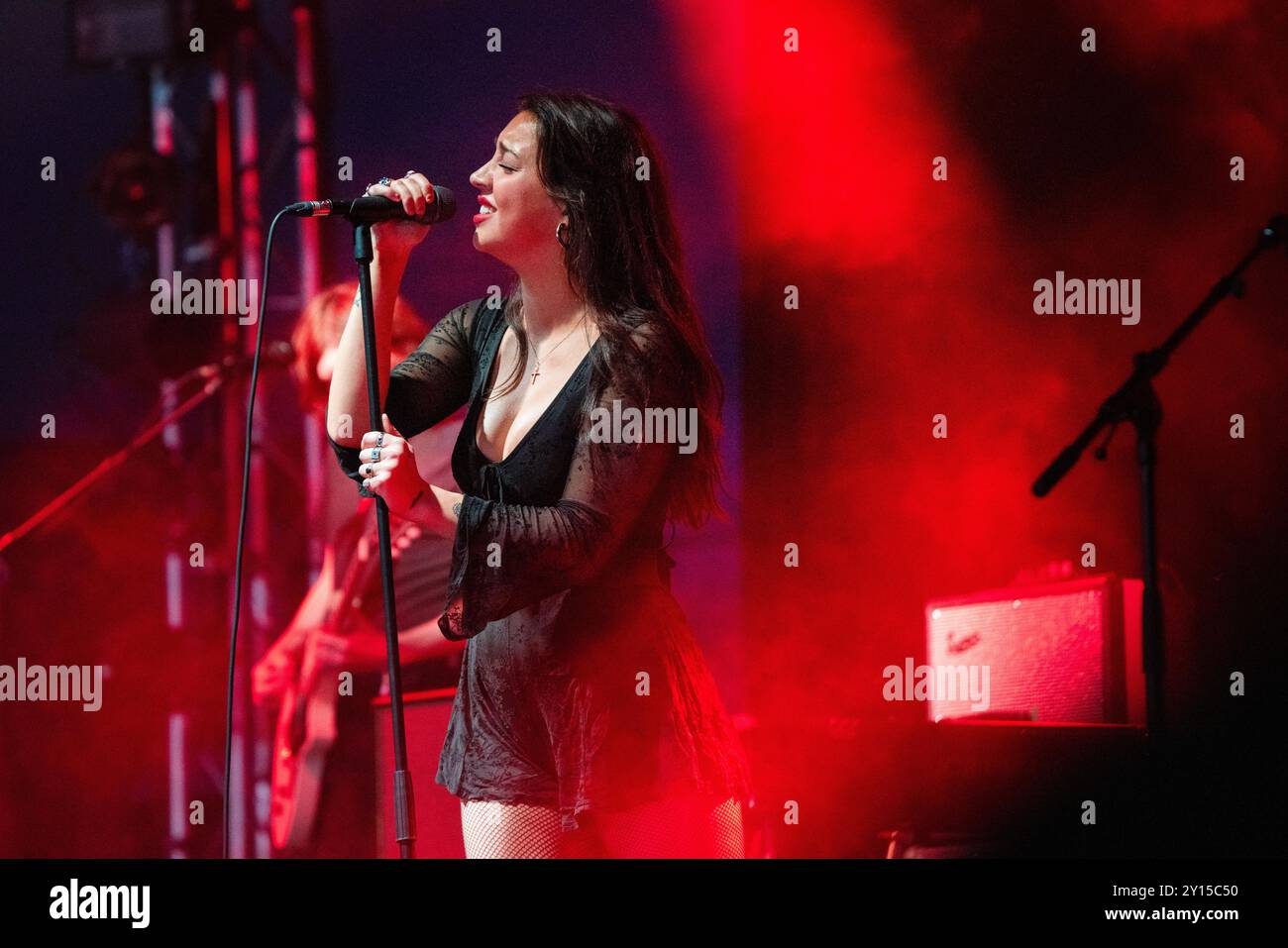 MYSTERINES, CONCERT, 2024: Lia Metcalfe the singer of the Liverpool ...