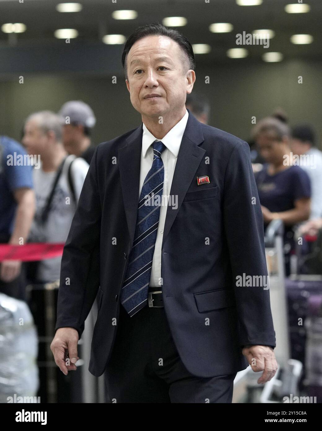 Ko Dok U, head of the Tokyo branch of the General Association of Korean ...