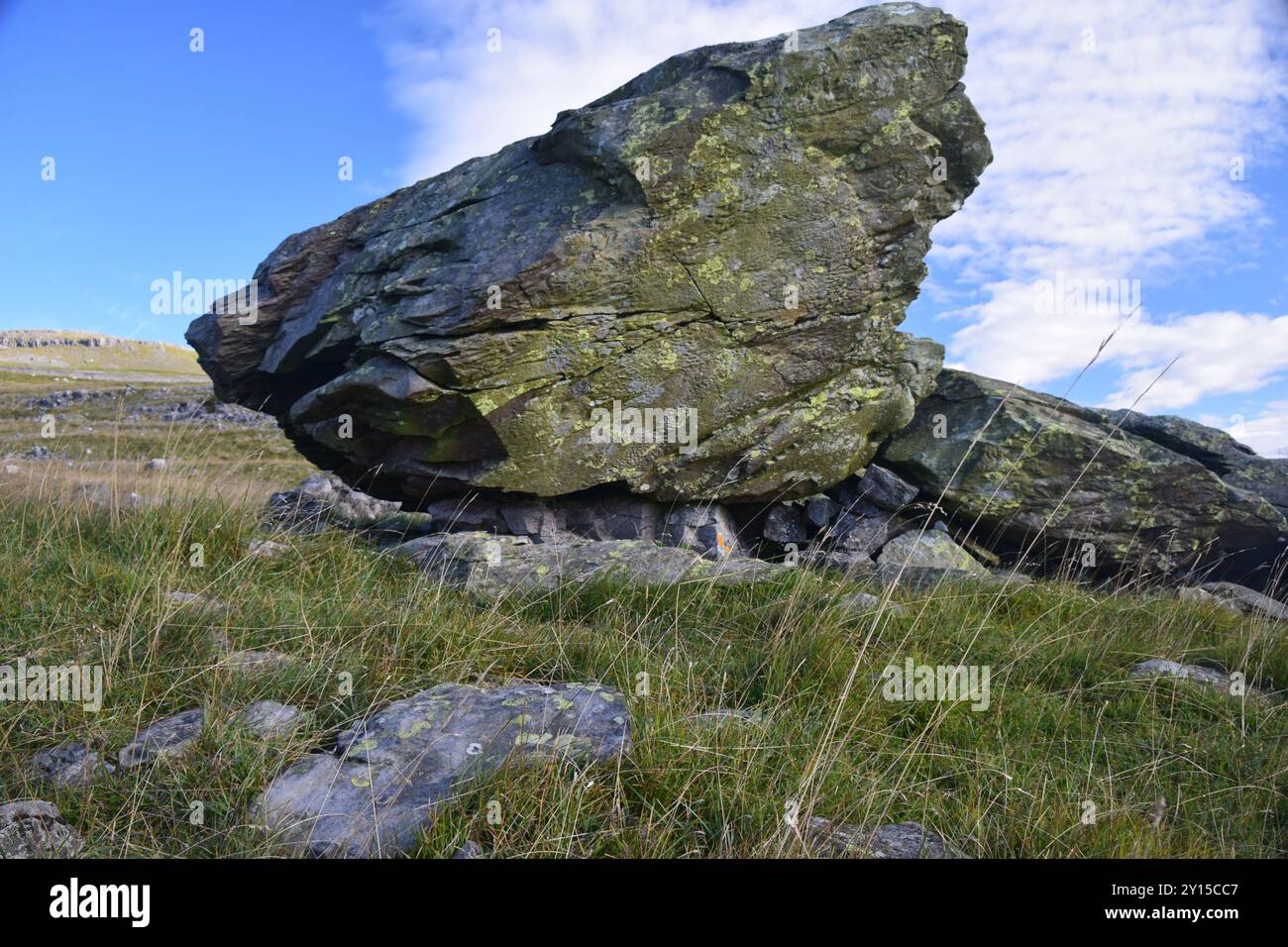 Ice age erratics Stock Photo - Alamy