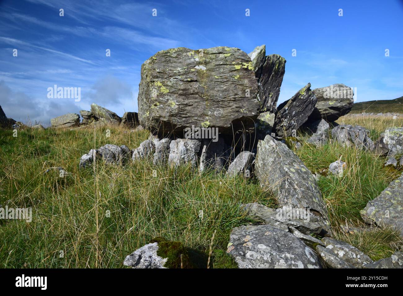 Ice age erratics Stock Photo - Alamy