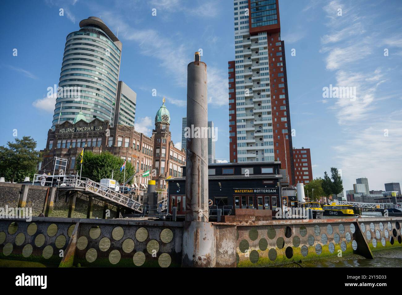 Rotterdam Maritime museum and Leuvehaven, historic ships, boats and ...
