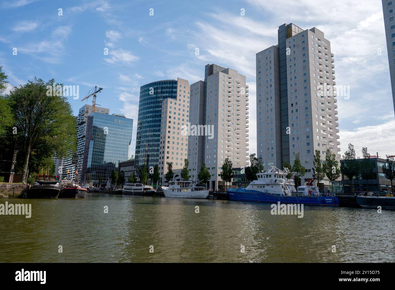 Rotterdam Maritime museum and Leuvehaven, historic ships, boats and ...