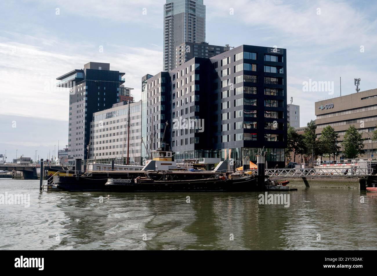 Rotterdam Maritime museum and Leuvehaven, historic ships, boats and ...