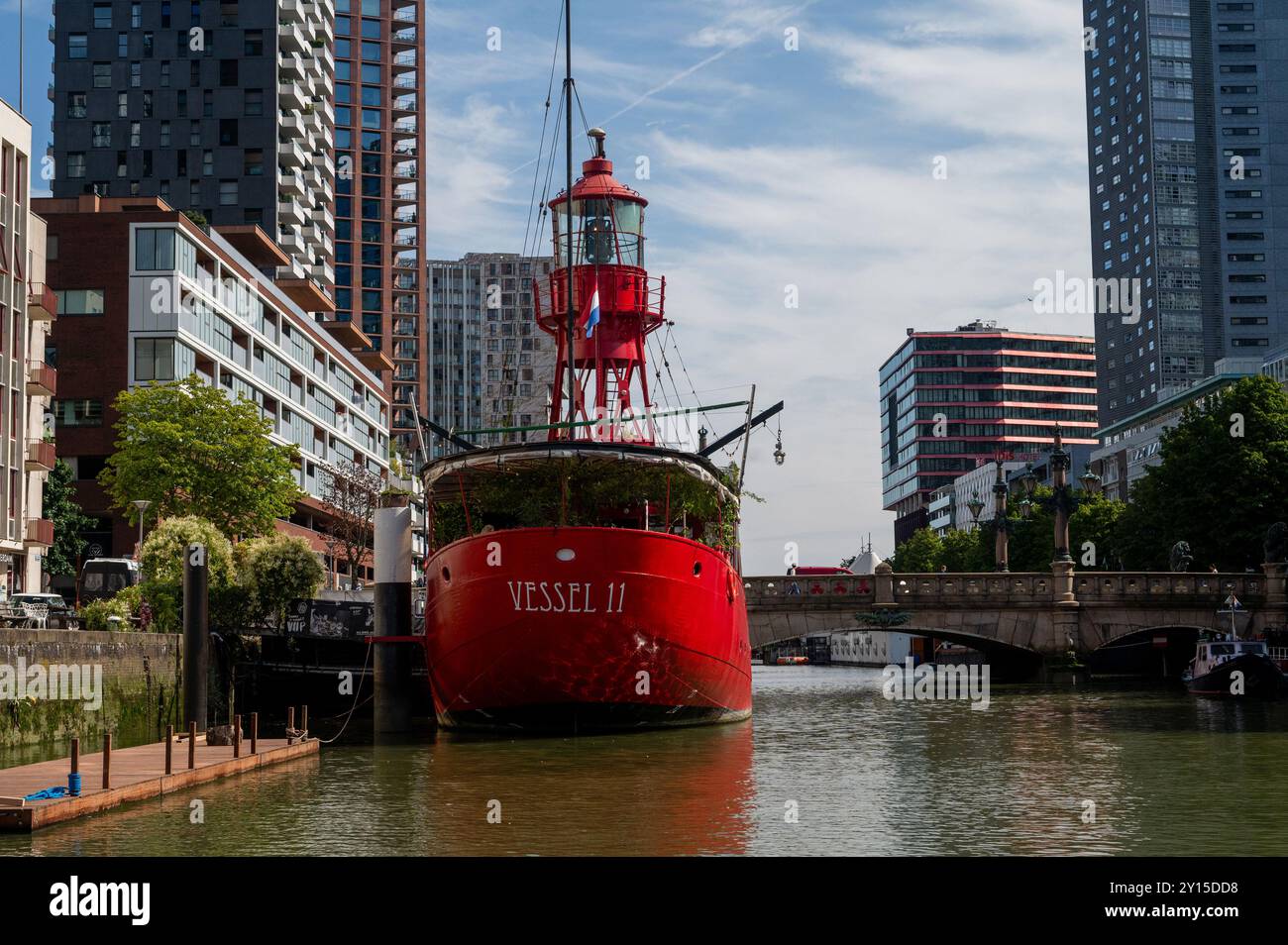 Rotterdam Maritime museum and Leuvehaven, historic ships, boats and ...