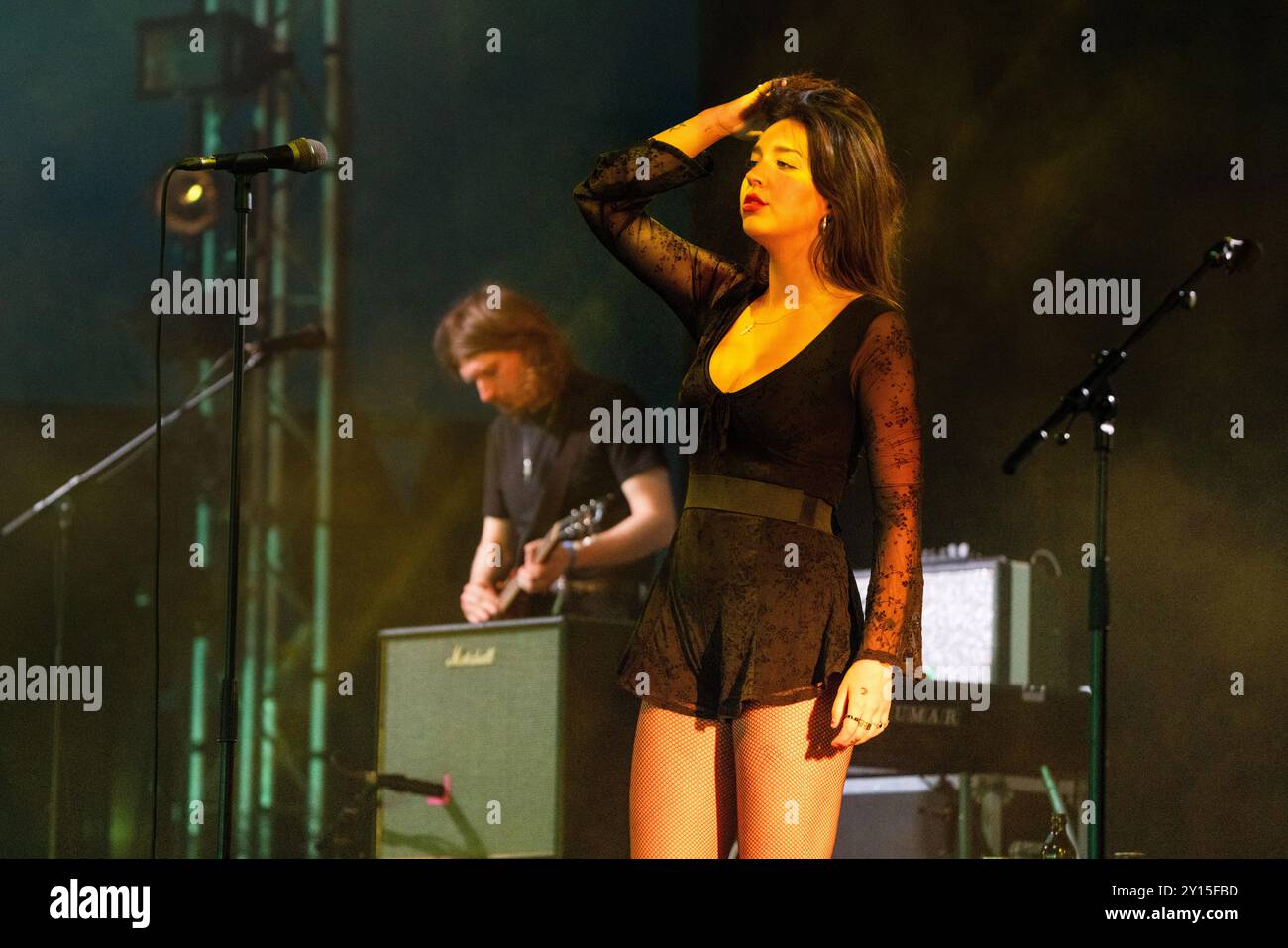 MYSTERINES, CONCERT, 2024: Lia Metcalfe the singer of the Liverpool ...