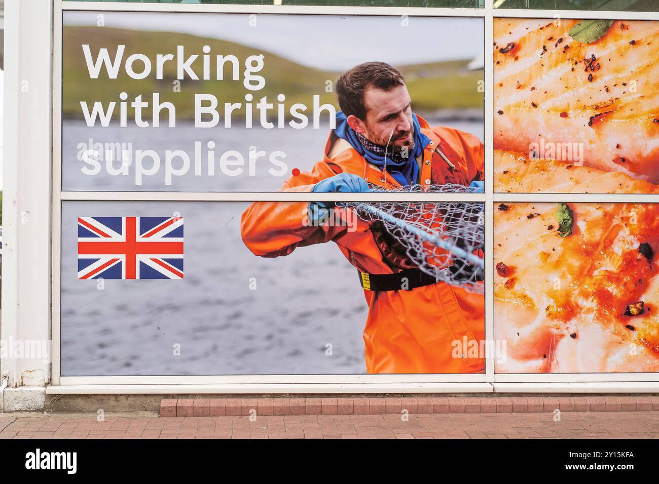 British food poster hi-res stock photography and images - Alamy