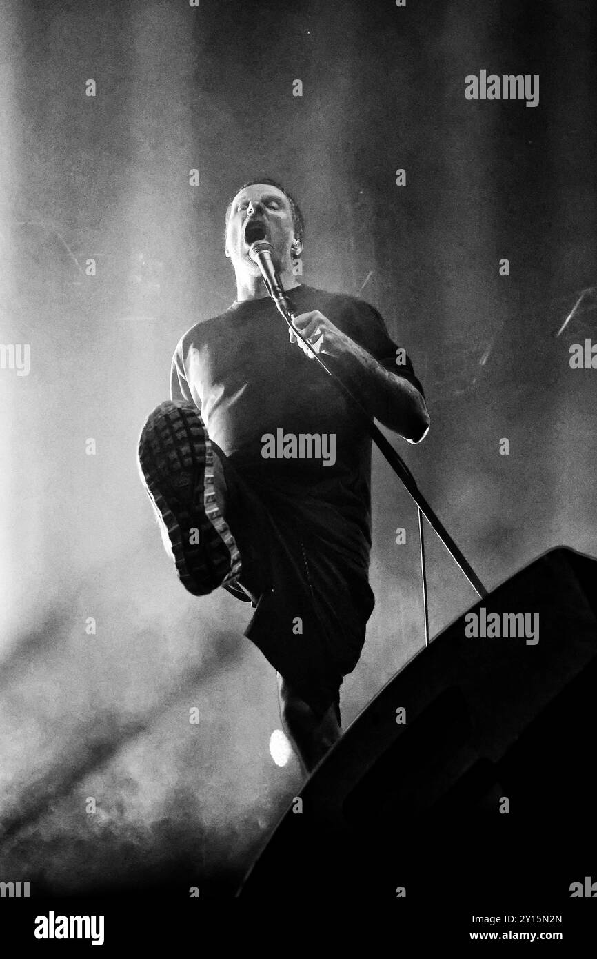 Green man festival wales Black and White Stock Photos & Images - Alamy