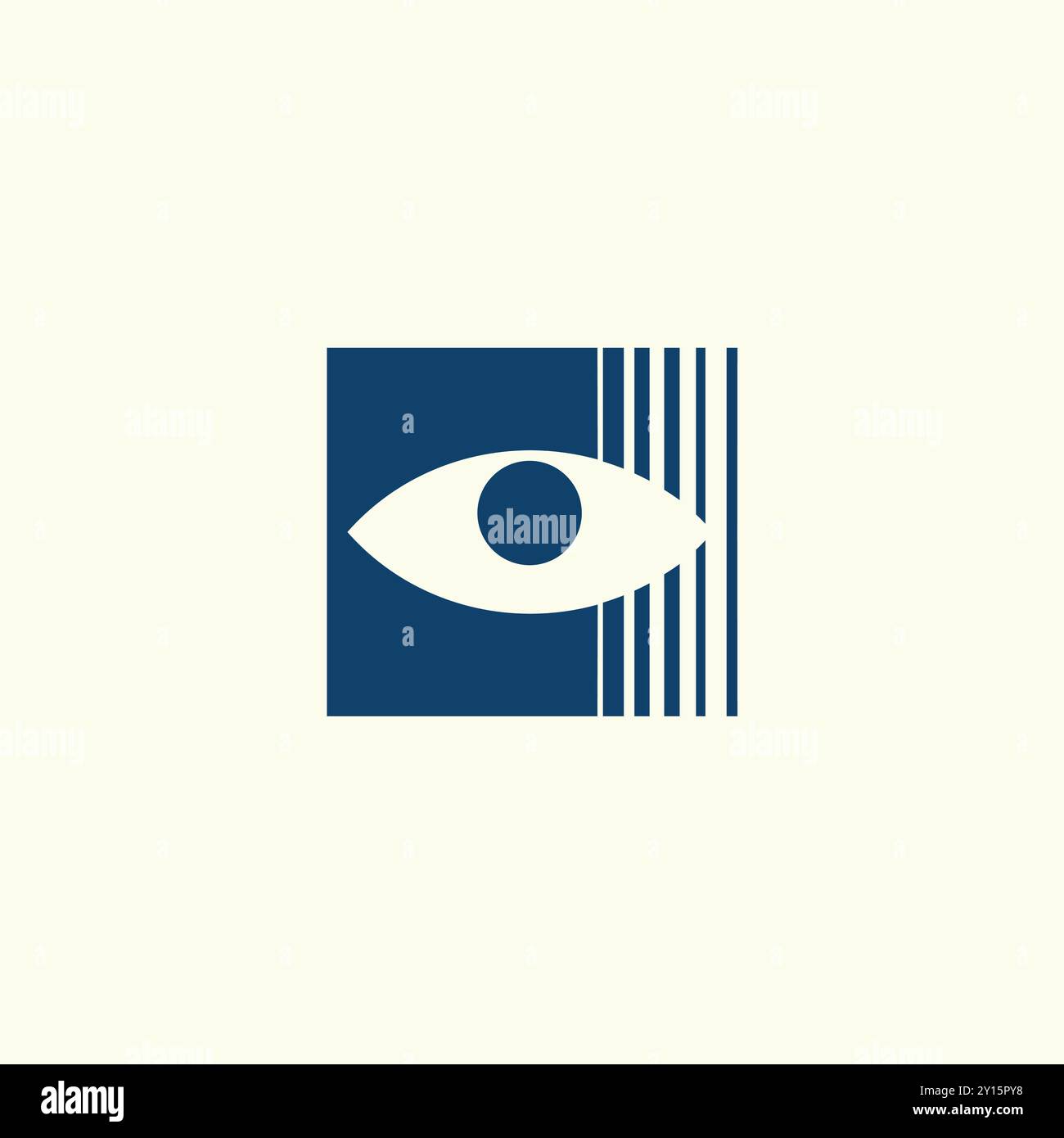 Abstract Eye lens Logo Design Stock Vector Image & Art - Alamy