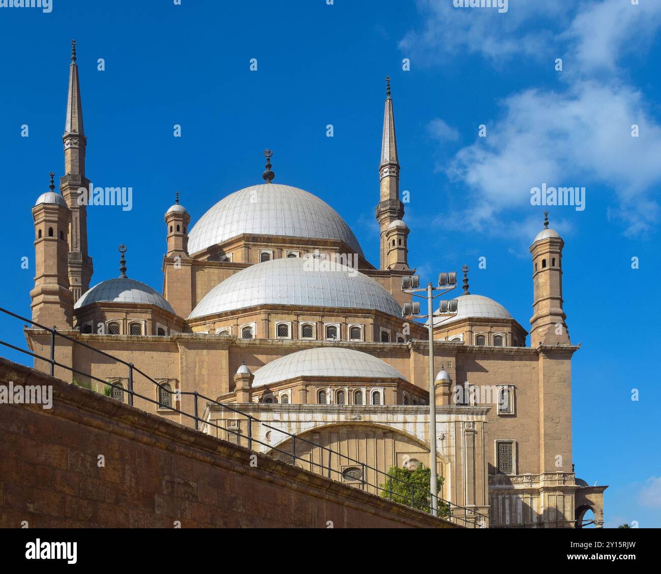 ali pasha mosque which has many interesting domes with four minarets in ...