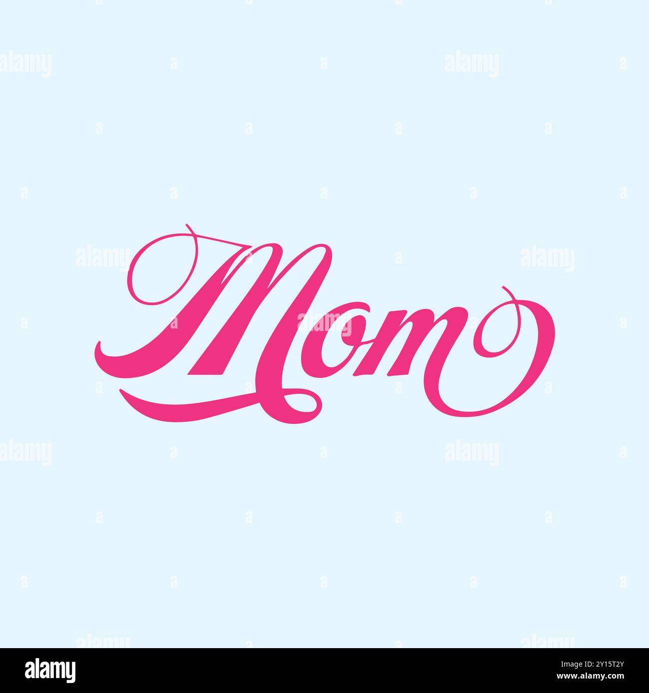 Love you mom vector vectors hi-res stock photography and images - Alamy